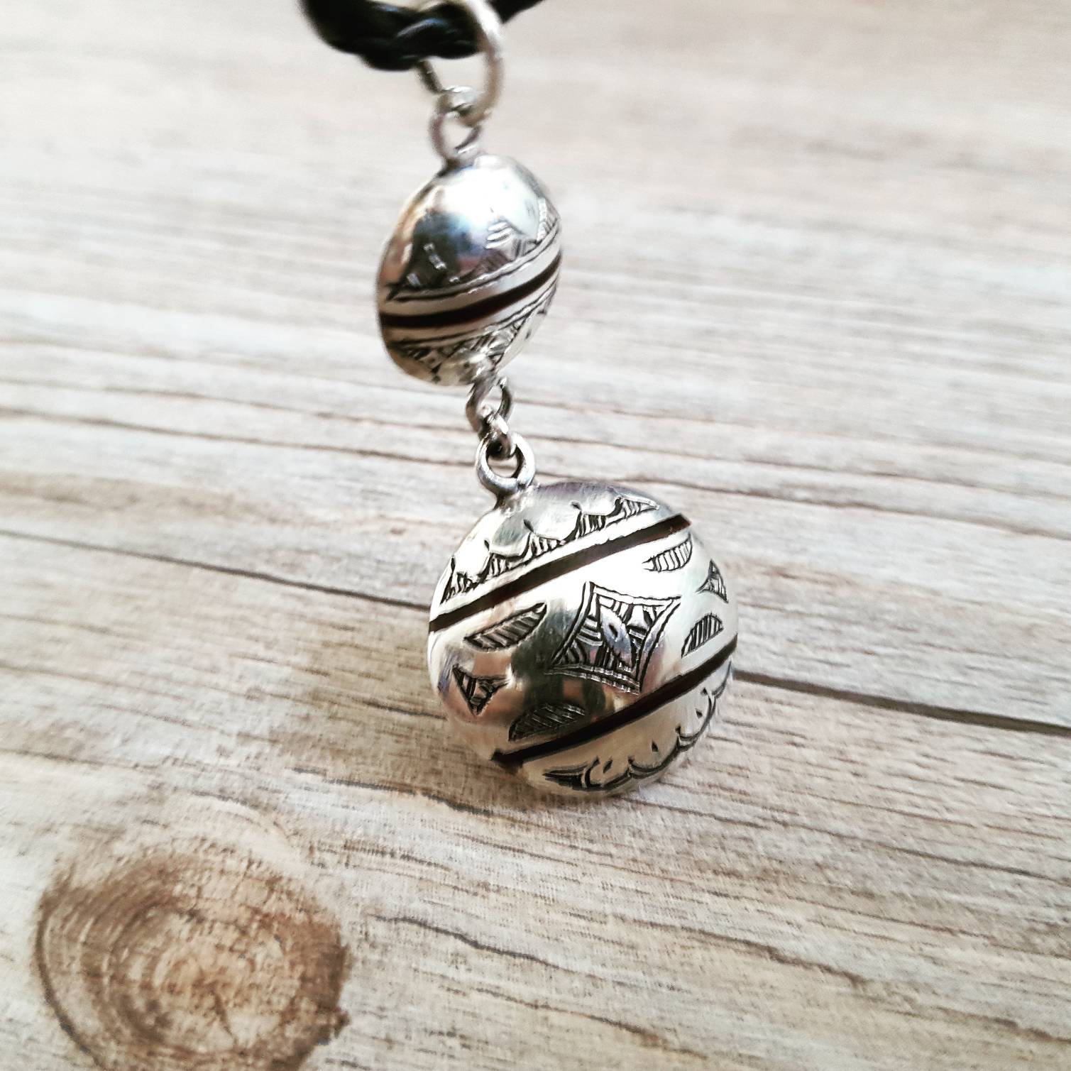 Moroccan necklace in silver, berber jewelry, present for women