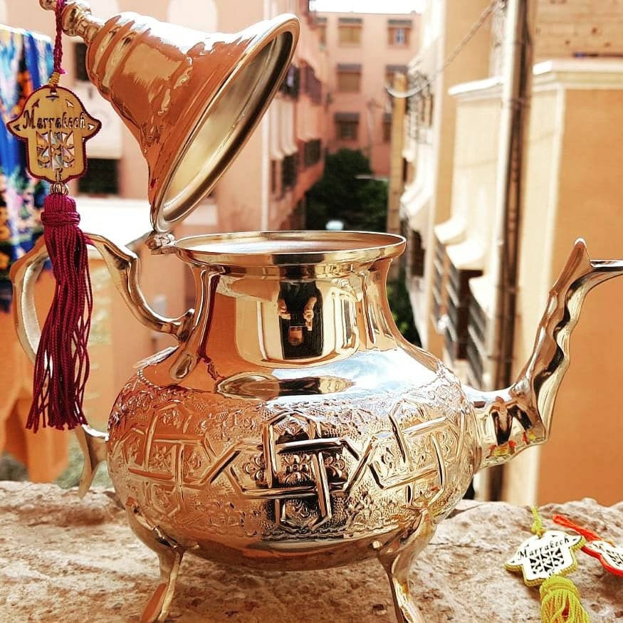 Large Moroccan teapot oriental teapot Rama royal teapot