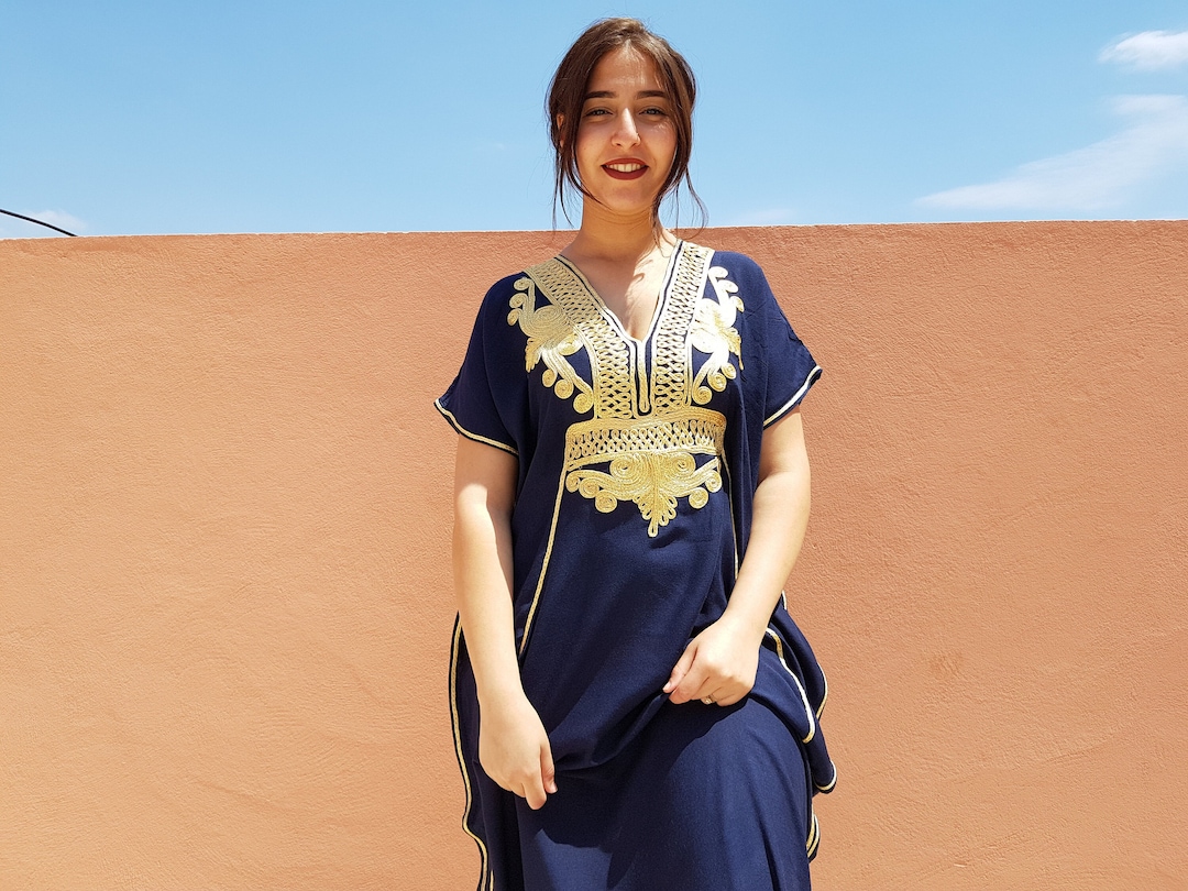 Moroccan Kaftan, Dress for Women, Djellaba - Etsy