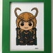 Marvel Handmade Cross Stitch Thor Ragnarok Loki Framed - Etsy