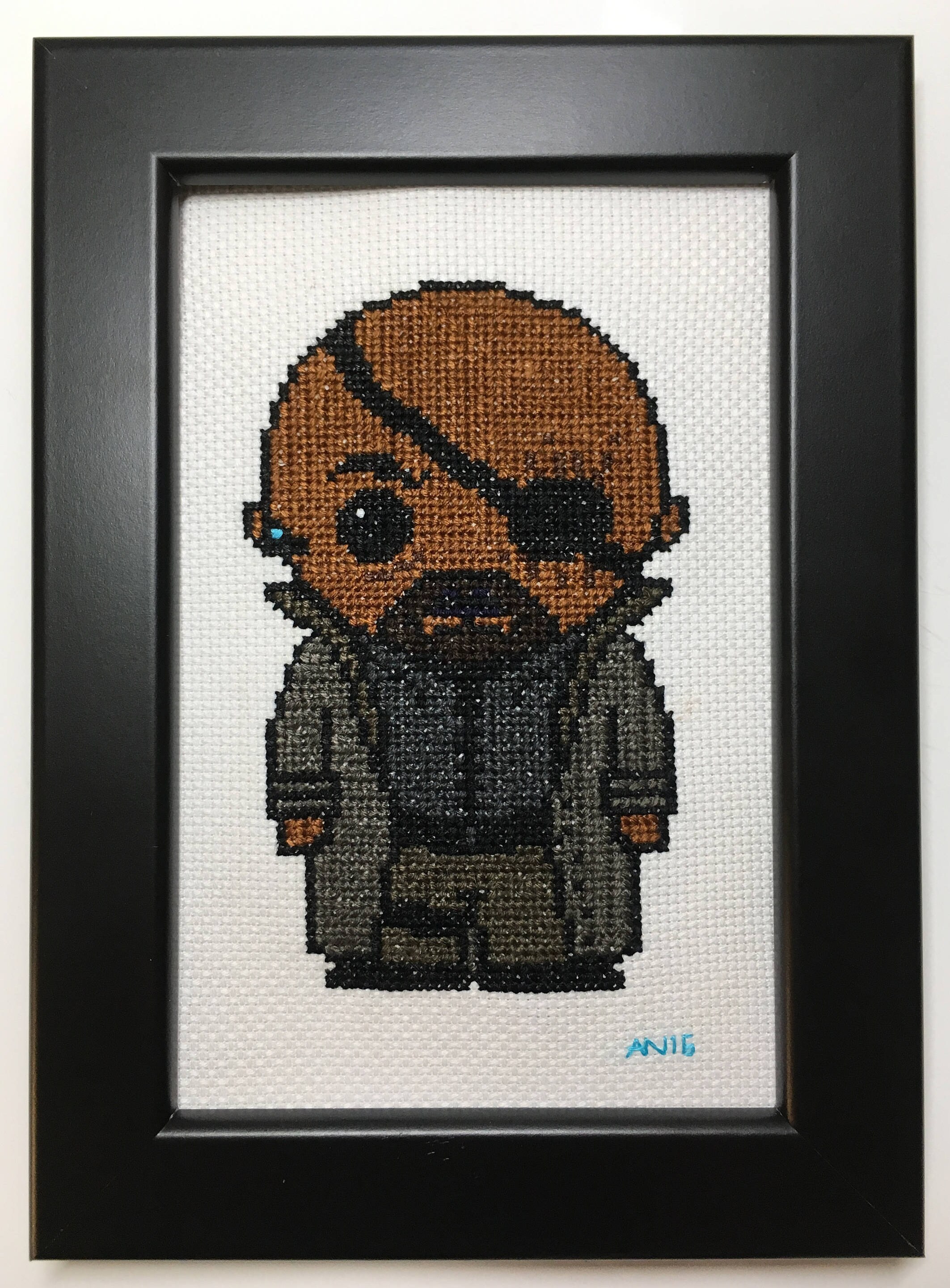 Nick Fury Pixel Art
