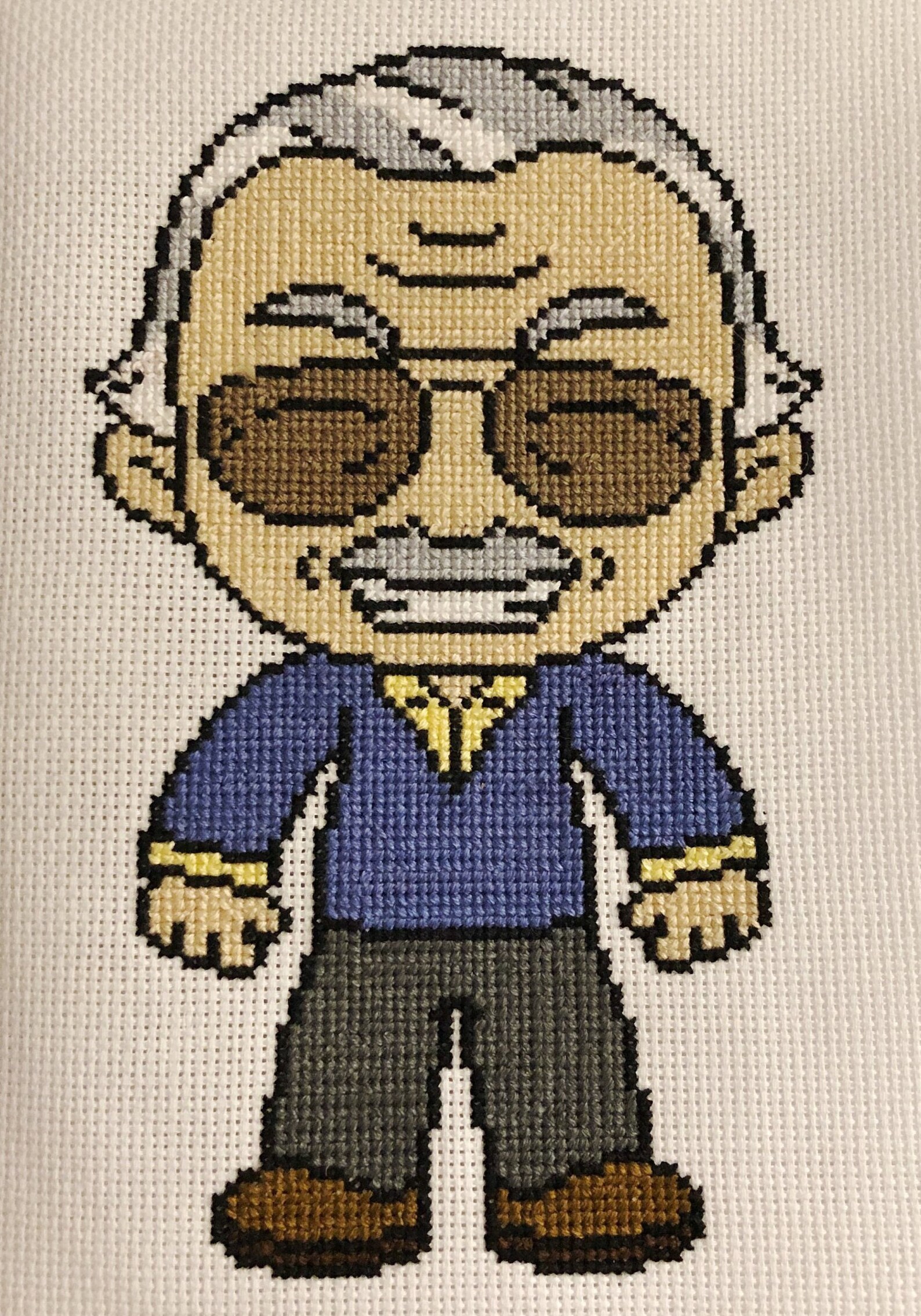 NEW! Stan Lee - Marvel - Cross Stitch Pattern [PDF File] - Etsy