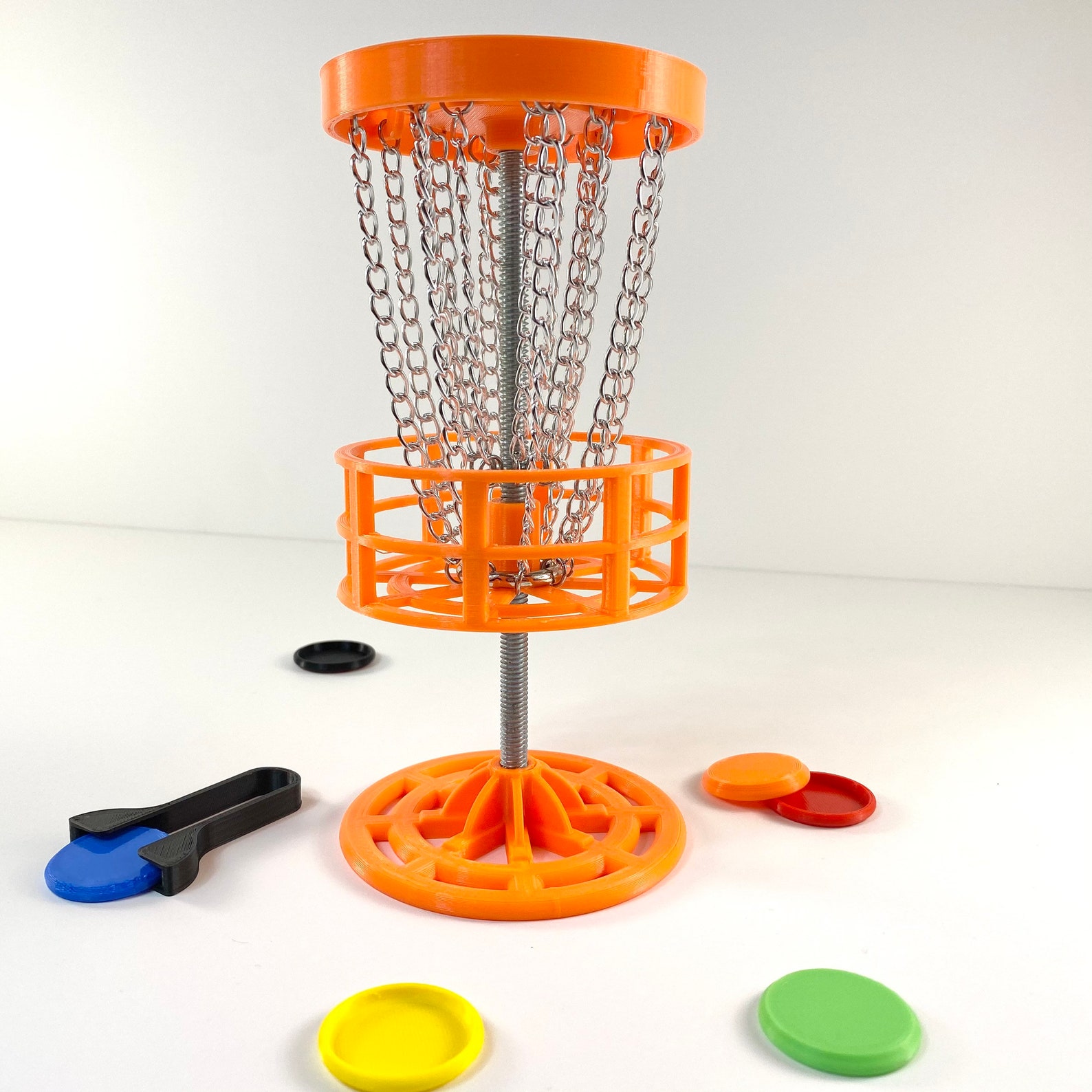 XL Mini Golf Mini Disc Golf Table Top Game 3D Printed Drinking Game ...