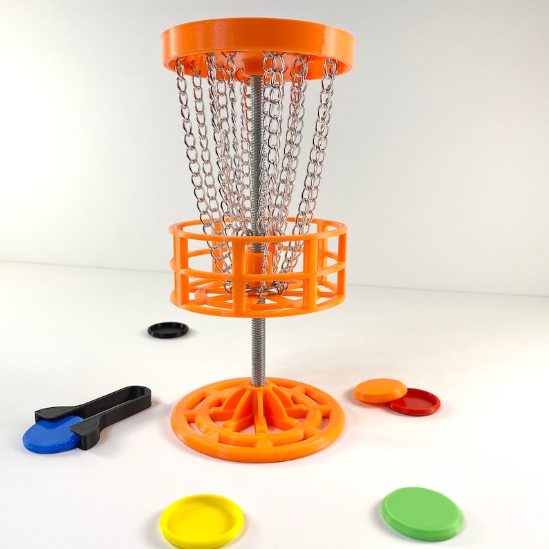 XL Mini Golf Mini Disc Golf Table Top Game 3D Printed - Etsy