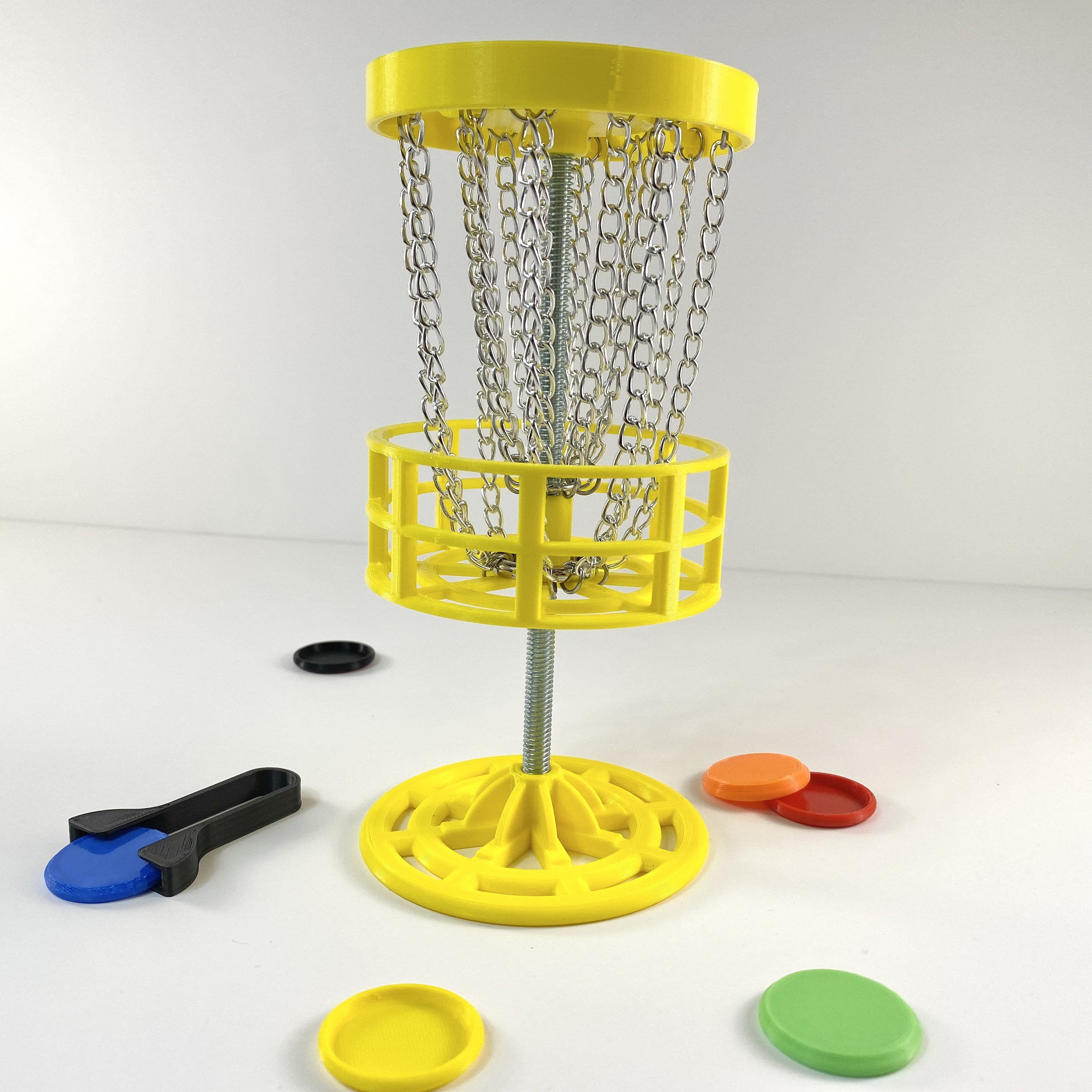 XL Mini Golf Mini Disc Golf Table Top Game 3D Printed | Etsy