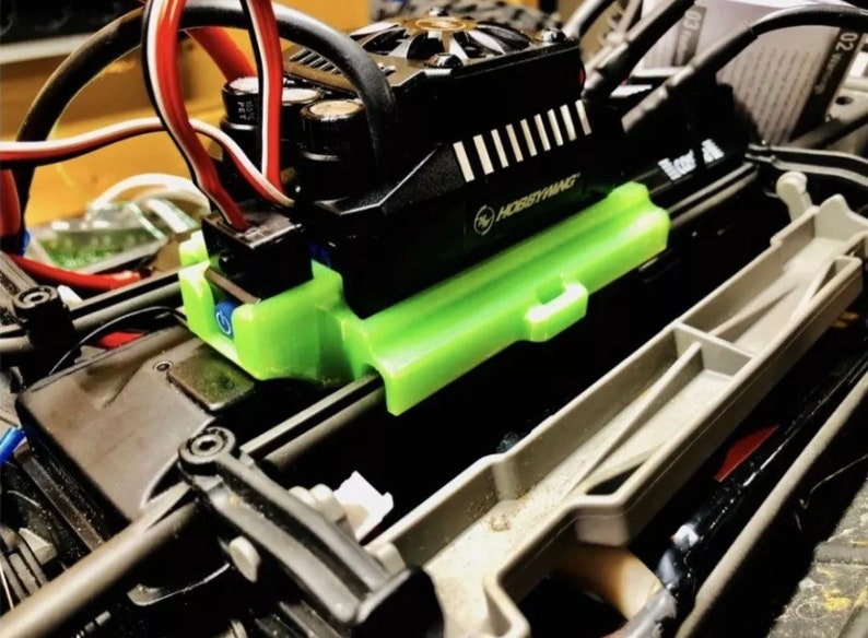 Hobbywing Max5 ESC Mount. Fits Xmaxx - Etsy