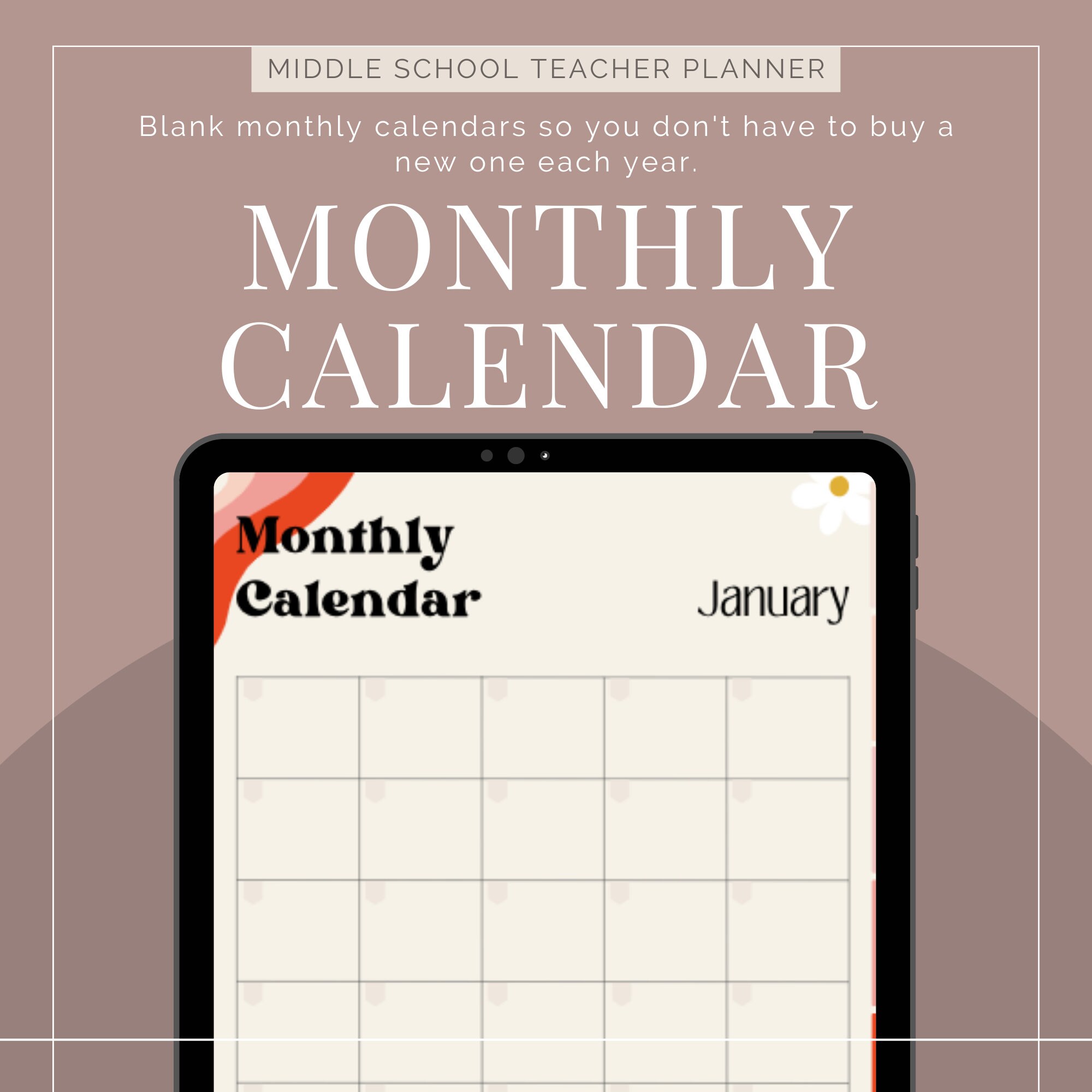 Goodnotes - Middle School Teacher Planner *with Dark Humor - Etsy