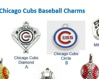 Chicago Cubs Earrings - Etsy