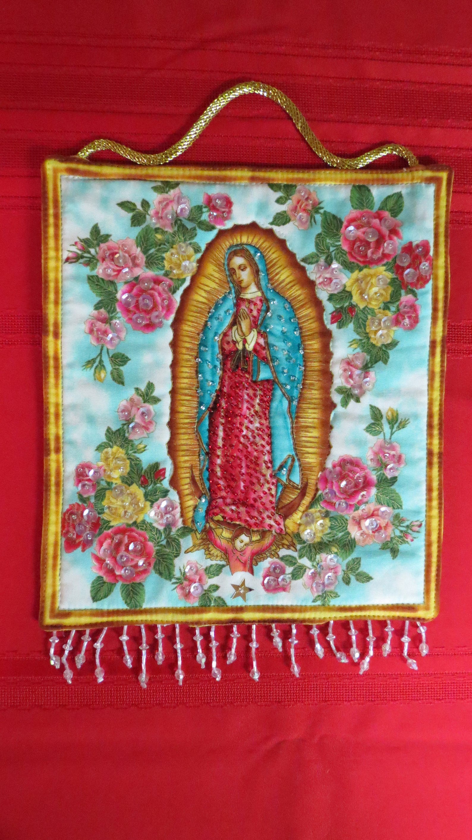 Catholic Our Lady of Guadalupe Mini Quilt Wall Hanging - Etsy