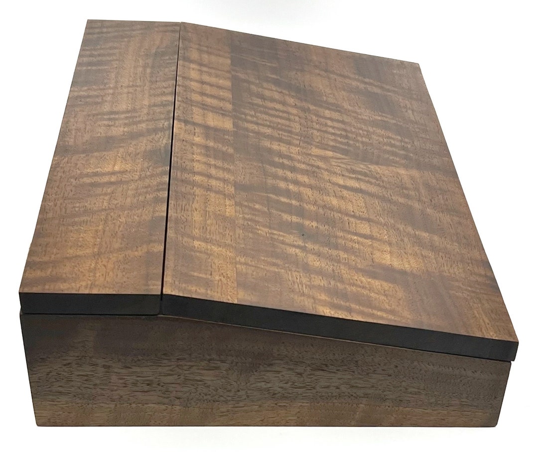 Classic Walnut Lap Desk Wood Writing Slope Wood Writing Box - Etsy