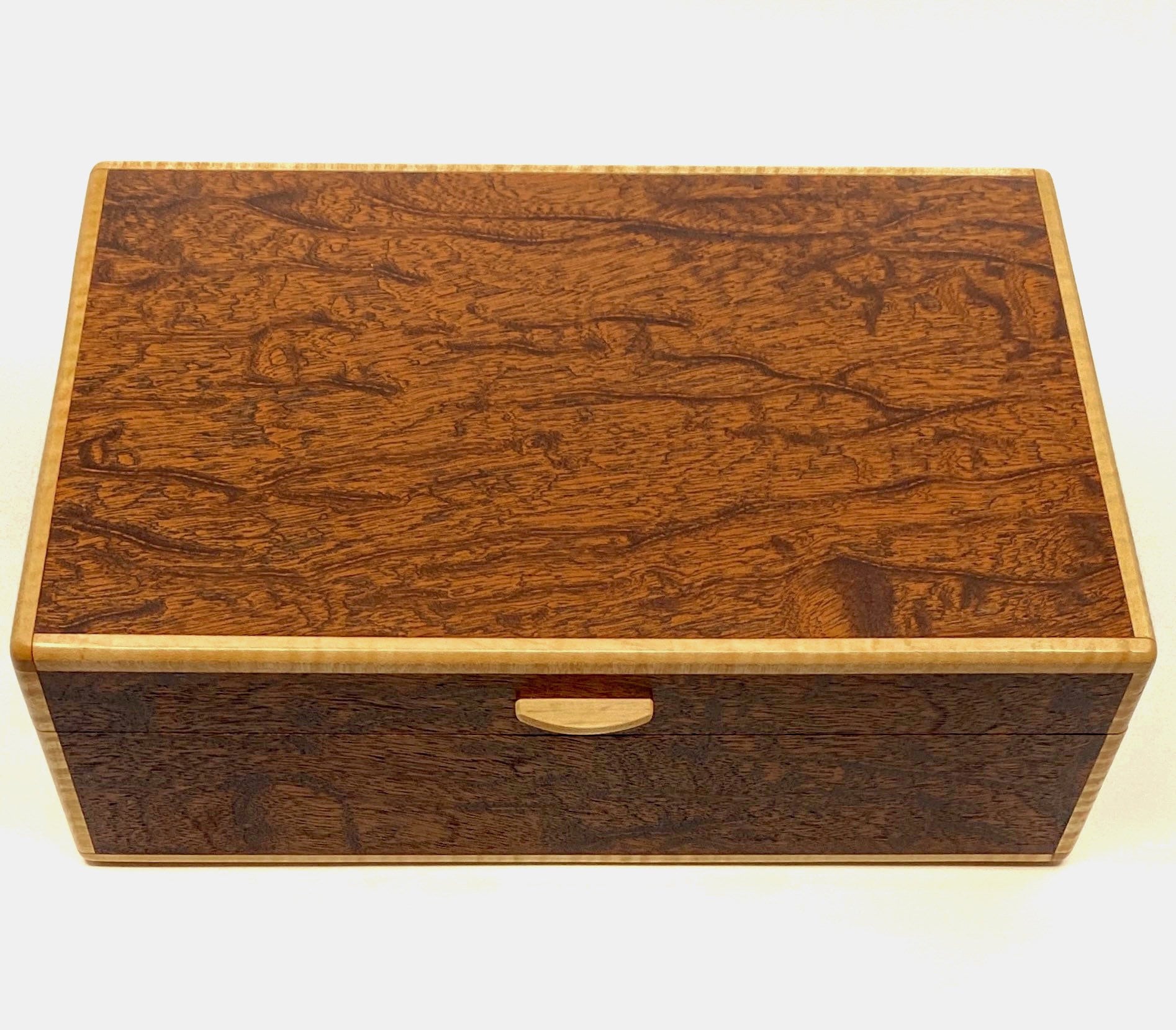 Kosipo Wood Valet Box for Men Large Wood Jewelry Box | Etsy