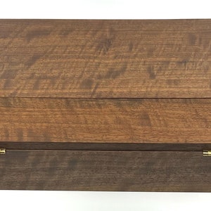 Classic Walnut Lap Desk, Wood Writing Slope, Wood Writing Box, Large ...