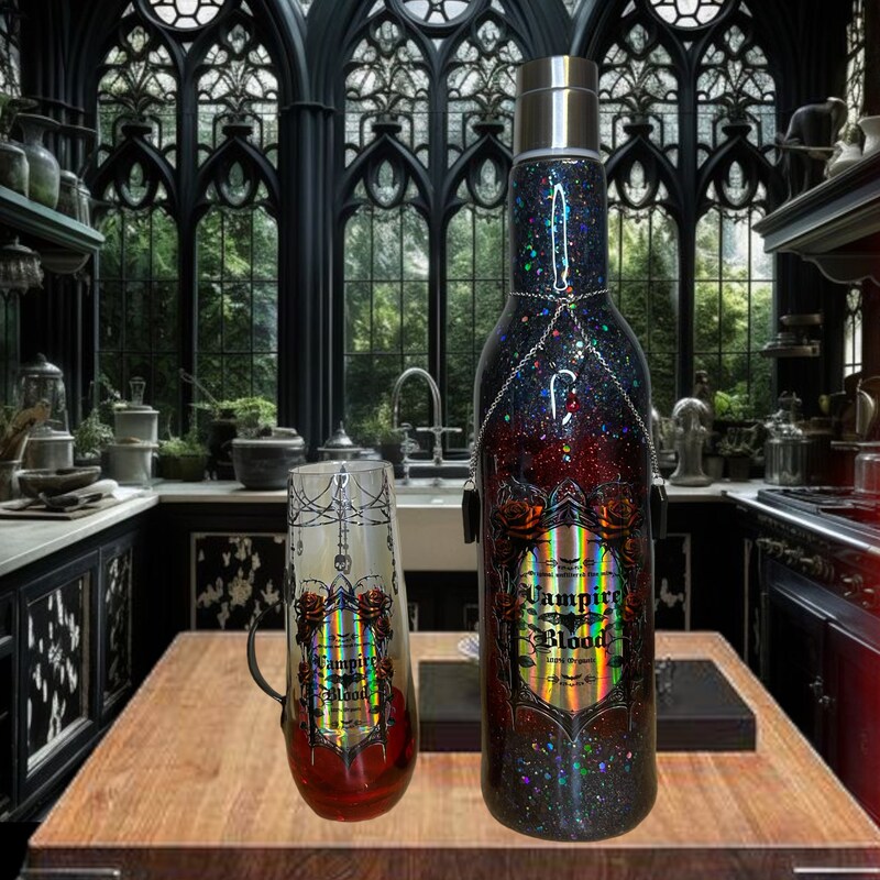 Gothic Bottle - Etsy