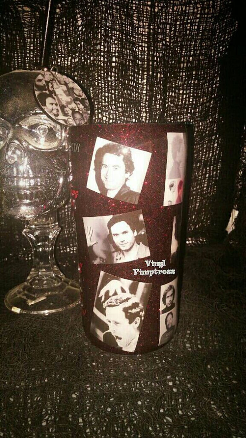 Ted Bundy Glitter Cup, Serial Killer Mug - Etsy