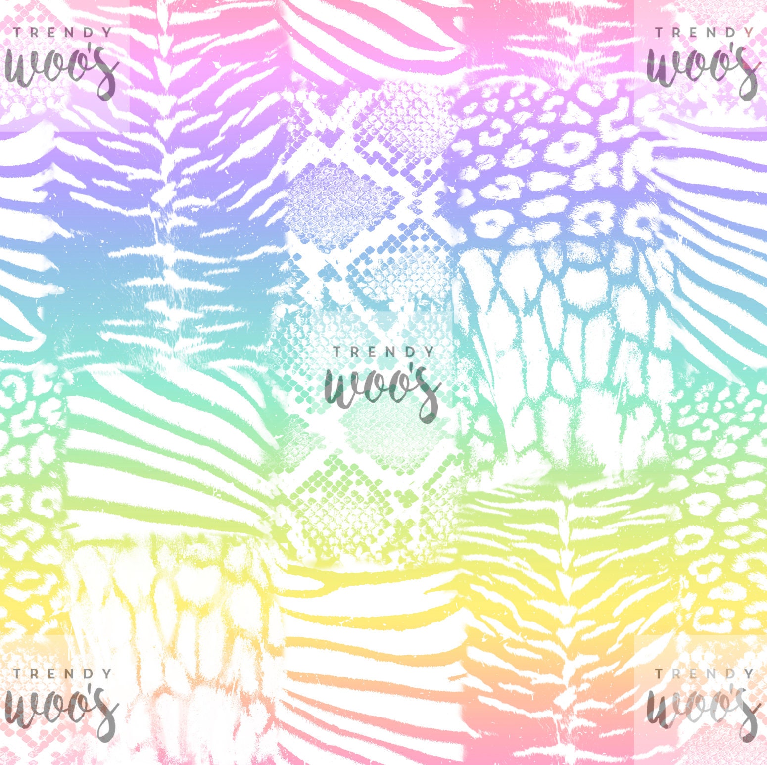 Pastel Rainbow Snake