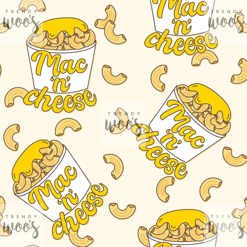 Mac and Cheese Clip Art - Etsy