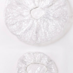 Disposable Plastic Caps Super Size 50 Pack - Etsy