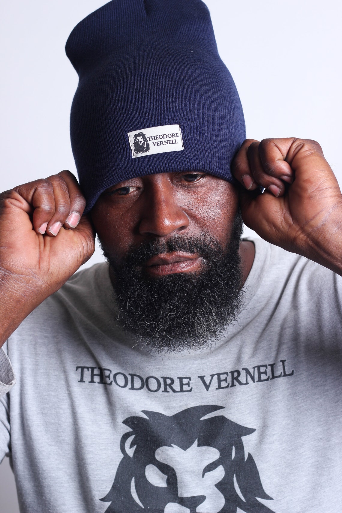 Satin Lined Beanies for Locs & Long Hair Blue / Skull Cap / | Etsy