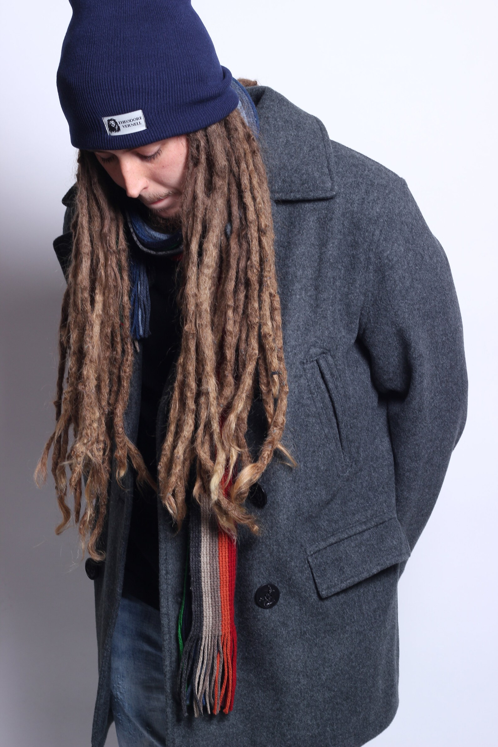 Satin Lined Beanies for Locs & Long Hair Blue / Skull Cap / - Etsy