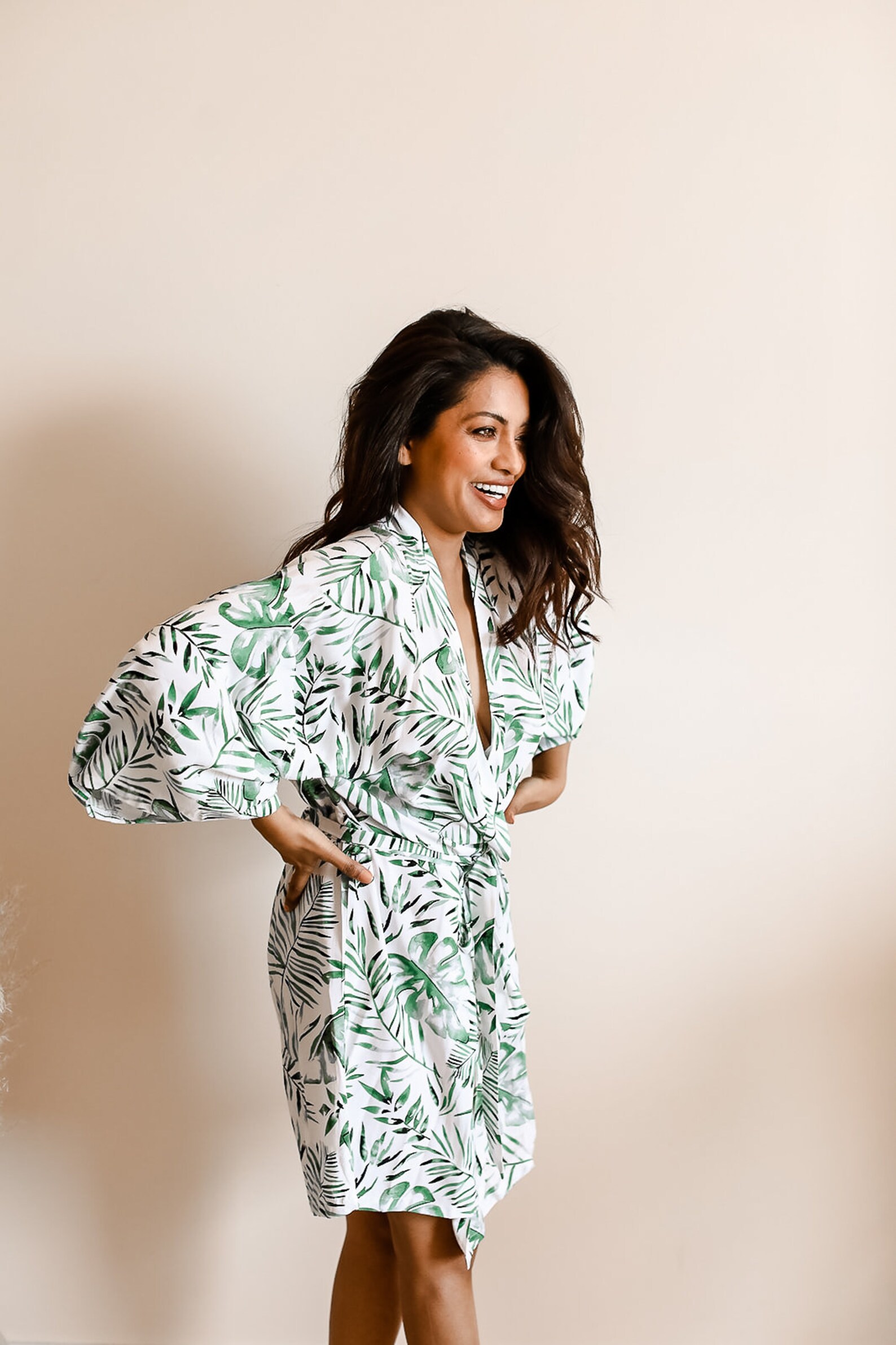 Bridesmaid Tropical Robes Hawaii Wedding Robes Bridal - Etsy