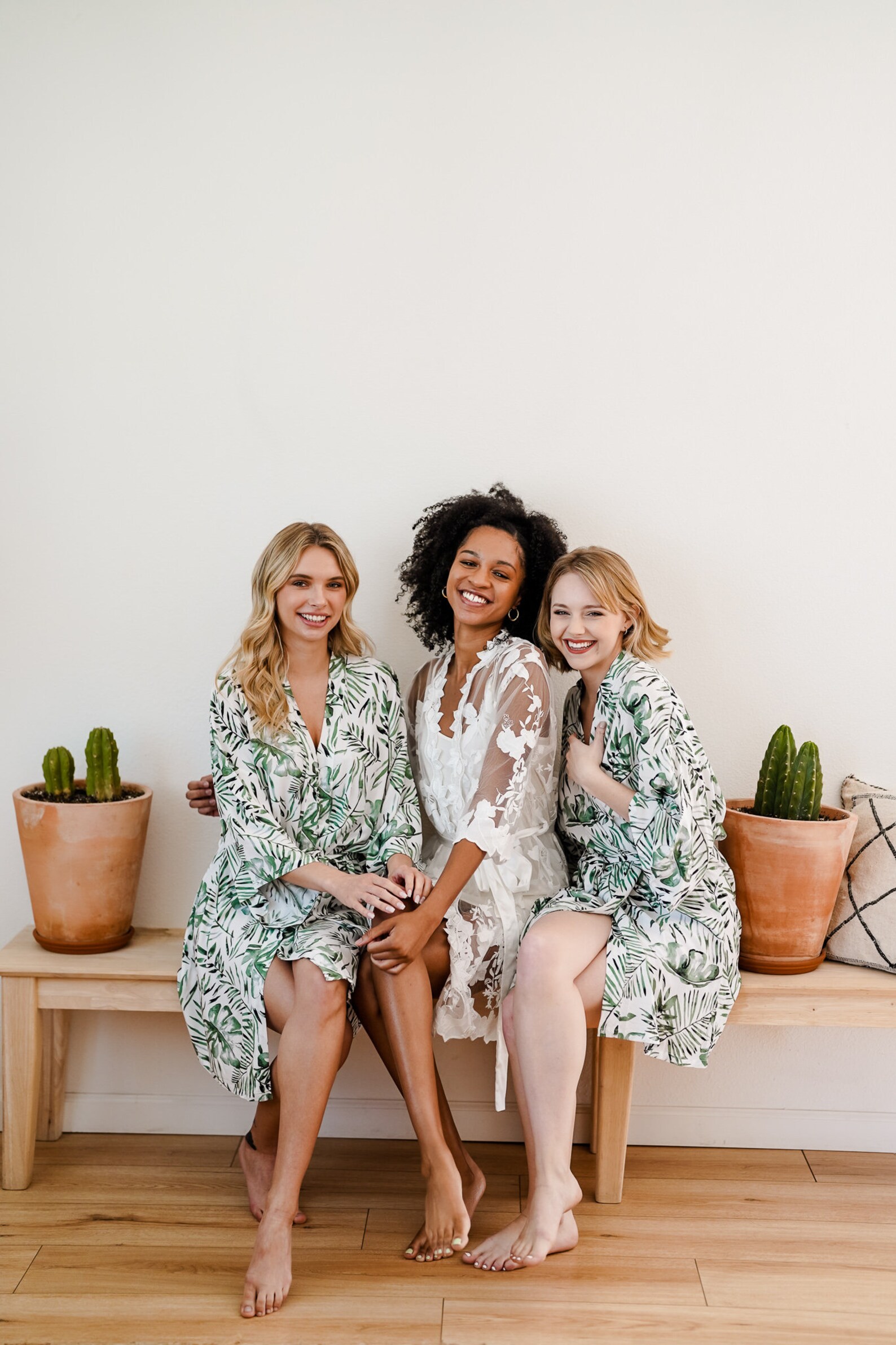 Bridesmaid Tropical Robes Hawaii Wedding Robes Bridal | Etsy