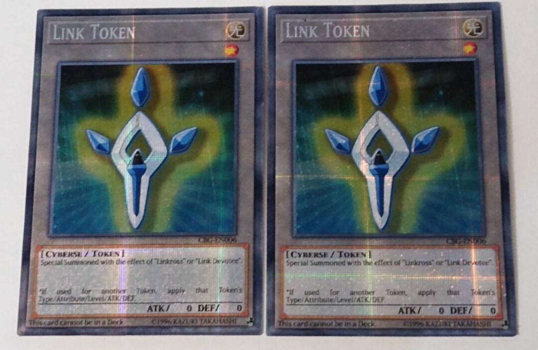 Link Token Handmade Holofoil Token linkross - Etsy