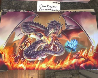 Godzilla Mtg Playmat - Etsy