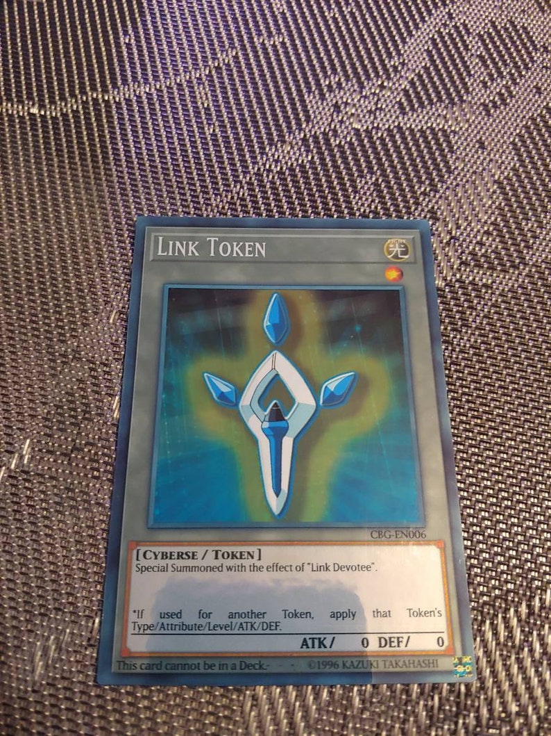 Link Token Handmade Holofoil Token linkross - Etsy