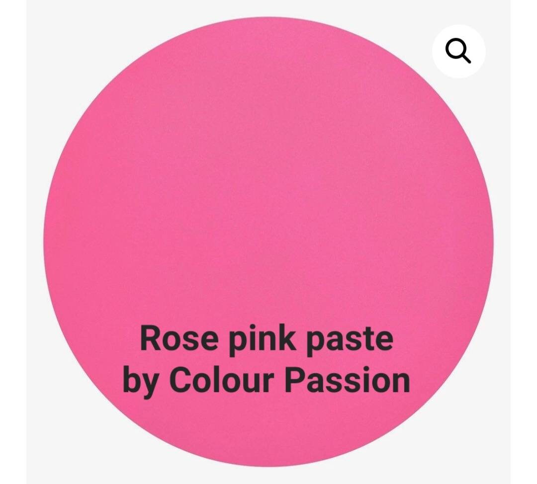 Rose Pink Epoxy Paste, Resin Colors, Resin Pigments, Epoxy Paste ...