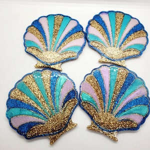 Seashell Coasters/coaster Sets/ocean Theme/ Home Decor/interior Designs ...