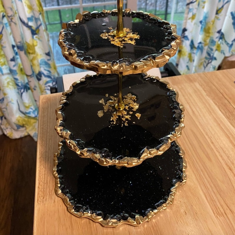 3 Tier Cake Stand - Etsy