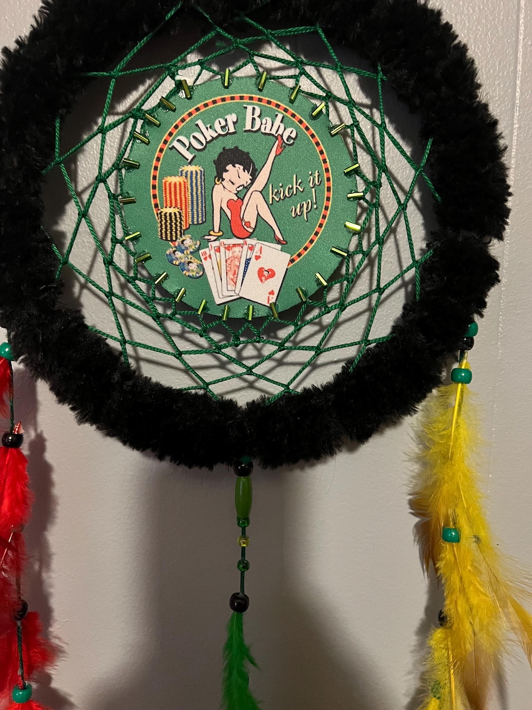 Betty Boop ‘10 Ring Las Vegas Dreamcatcher - Etsy