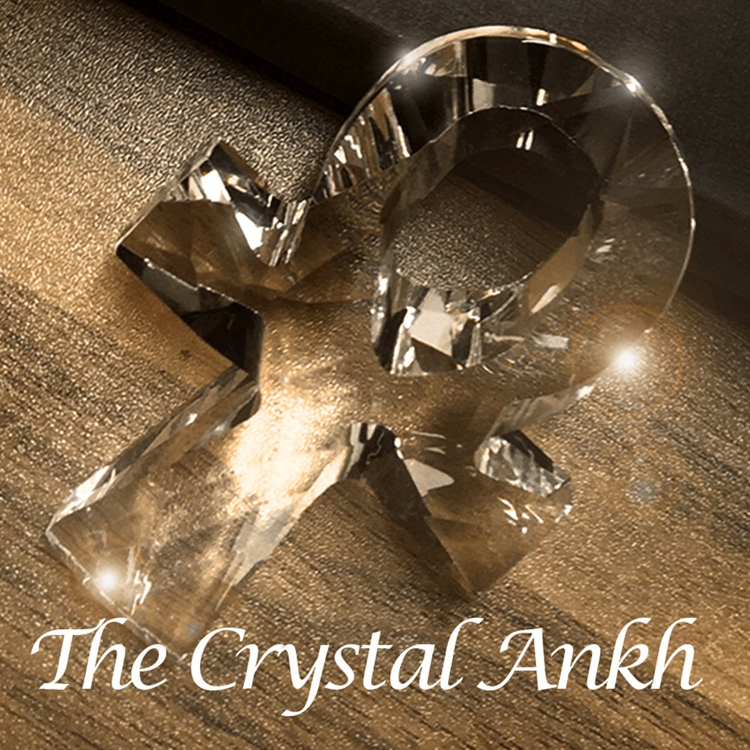 Unlock the Power Within: Genuine Crystal Egyptian Ankh - Etsy