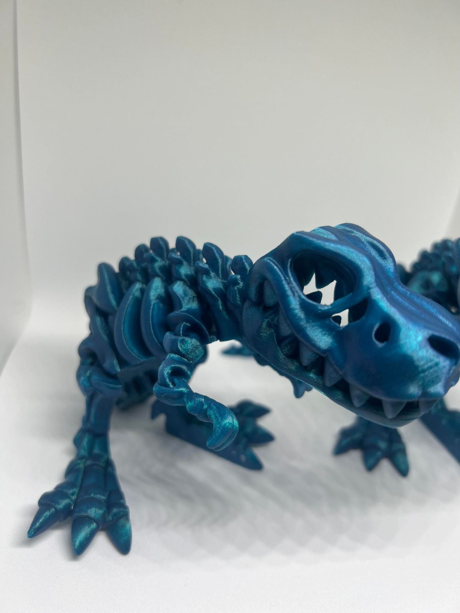 Flexi Factory T-rex Iridescent and Other Colors (comes With a Bone for ...