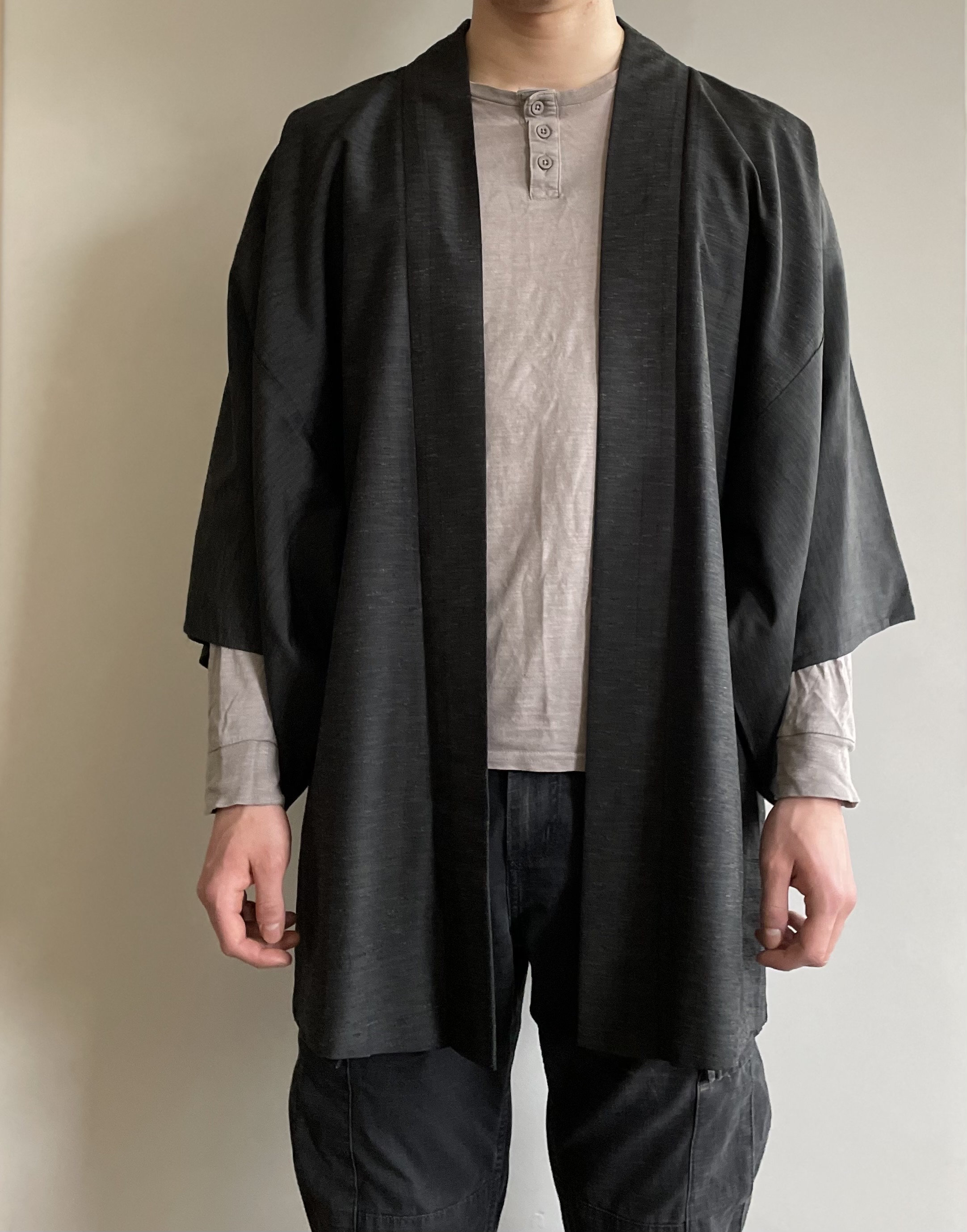 Men's Haori Jacket Excellent Japanese Vintage All Silk in - Etsy