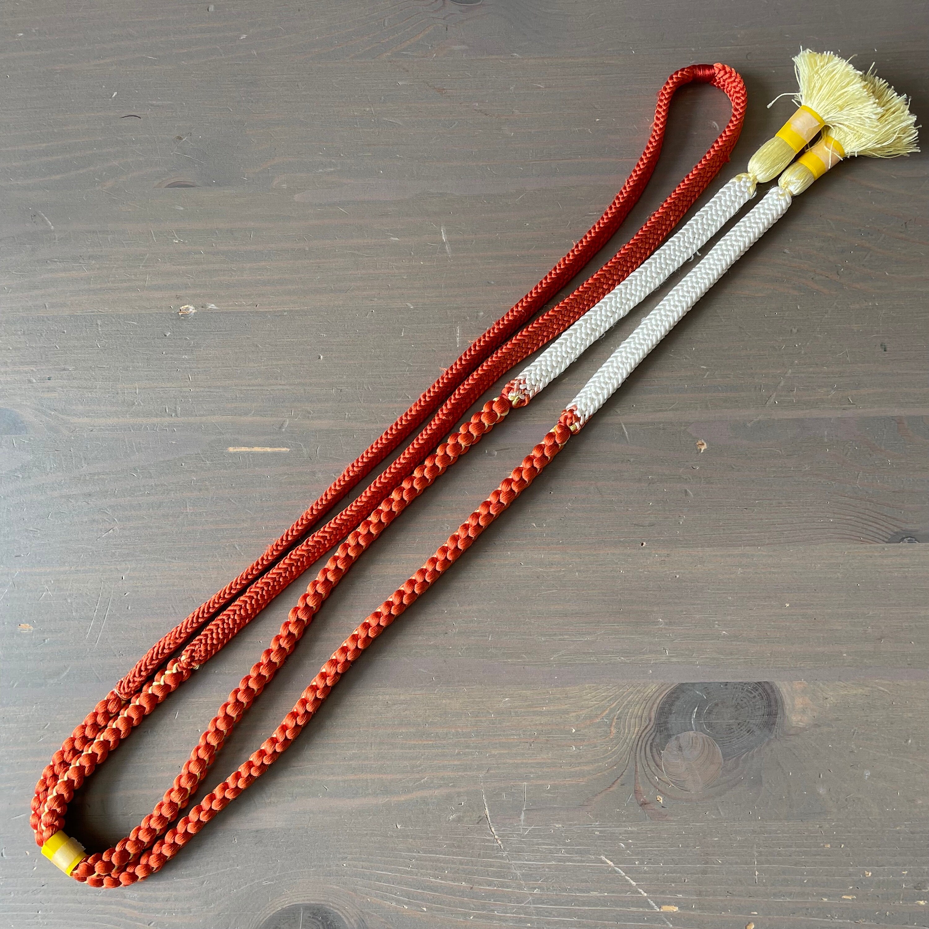 Vintage Japanese Silk Obijime Himo for Kimono in Oranges choose Your ...