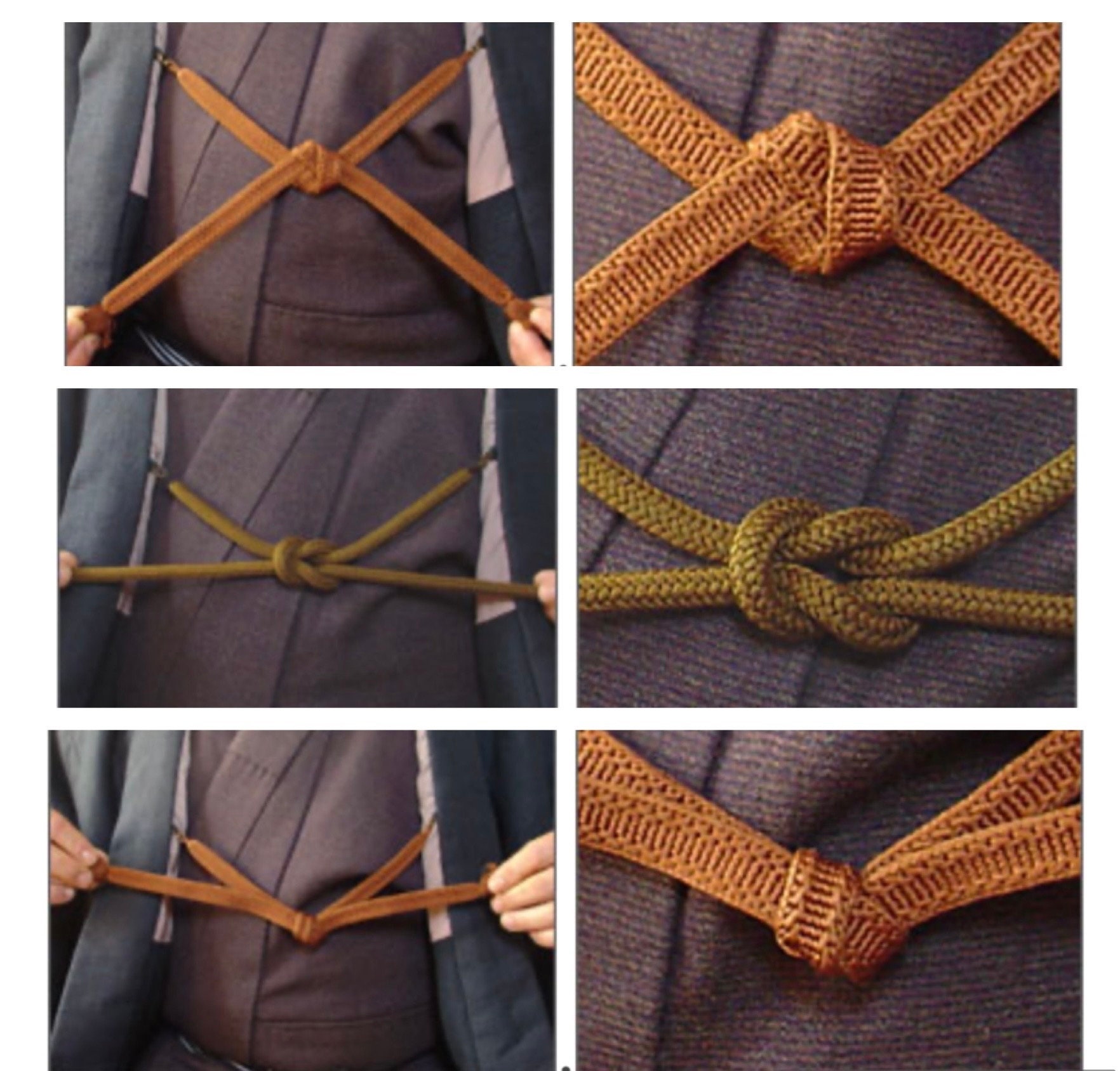 Japanese Vintage Men's Haori Tie Strings With Tassels : Choose Your ...