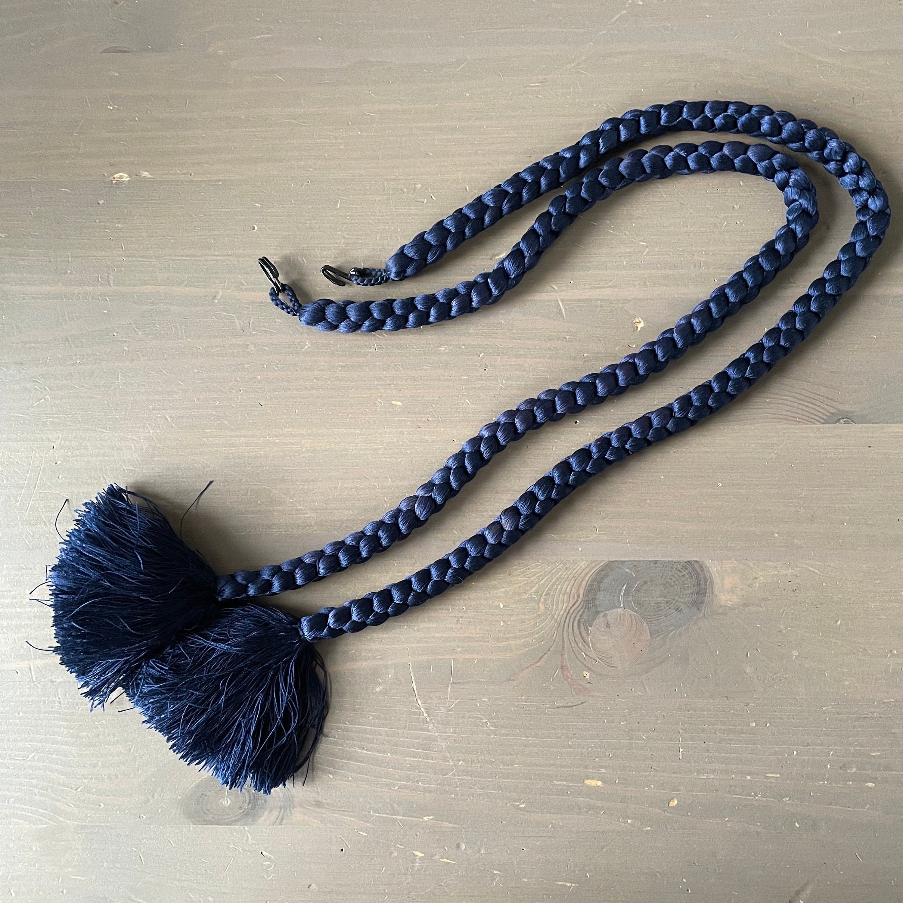 Japanese Vintage Long/extra Long Men's Haori Tie Strings With Tassels ...