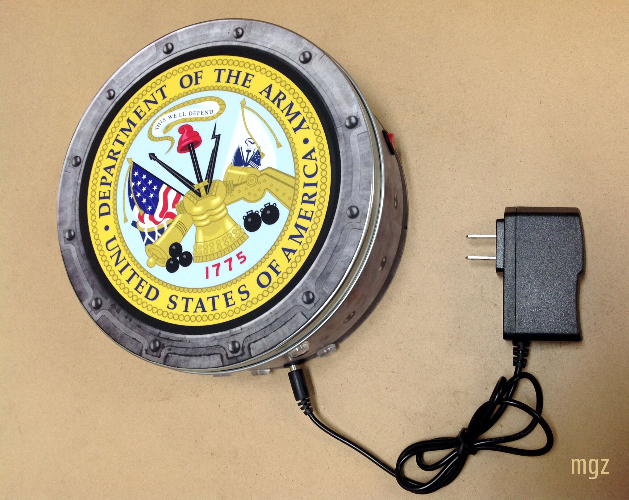 US Army Light Box Circle | Military Gift | Unique Soldier Holiday Gift ...