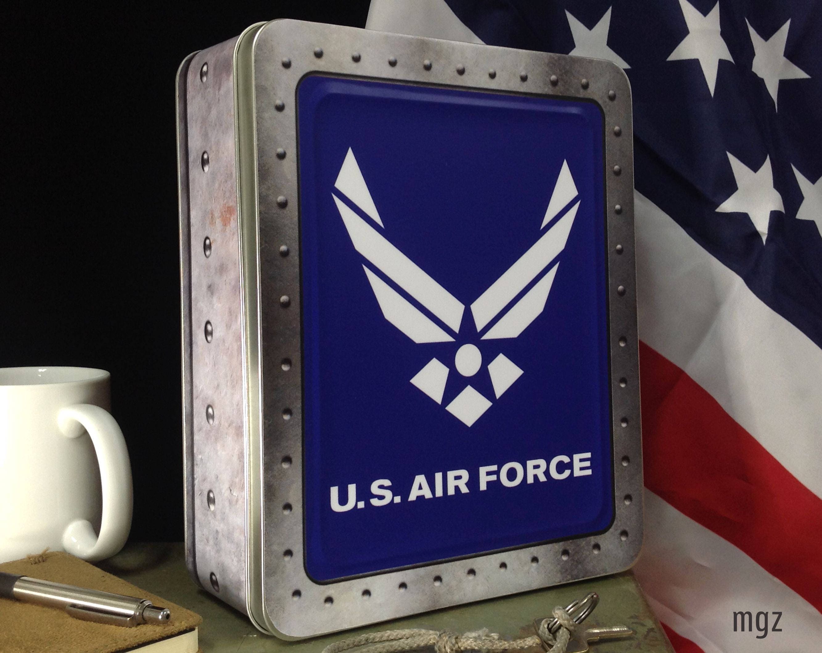 US Air Force Light Box Rectangle Air Force Pilot Gift Patriotic Wall ...