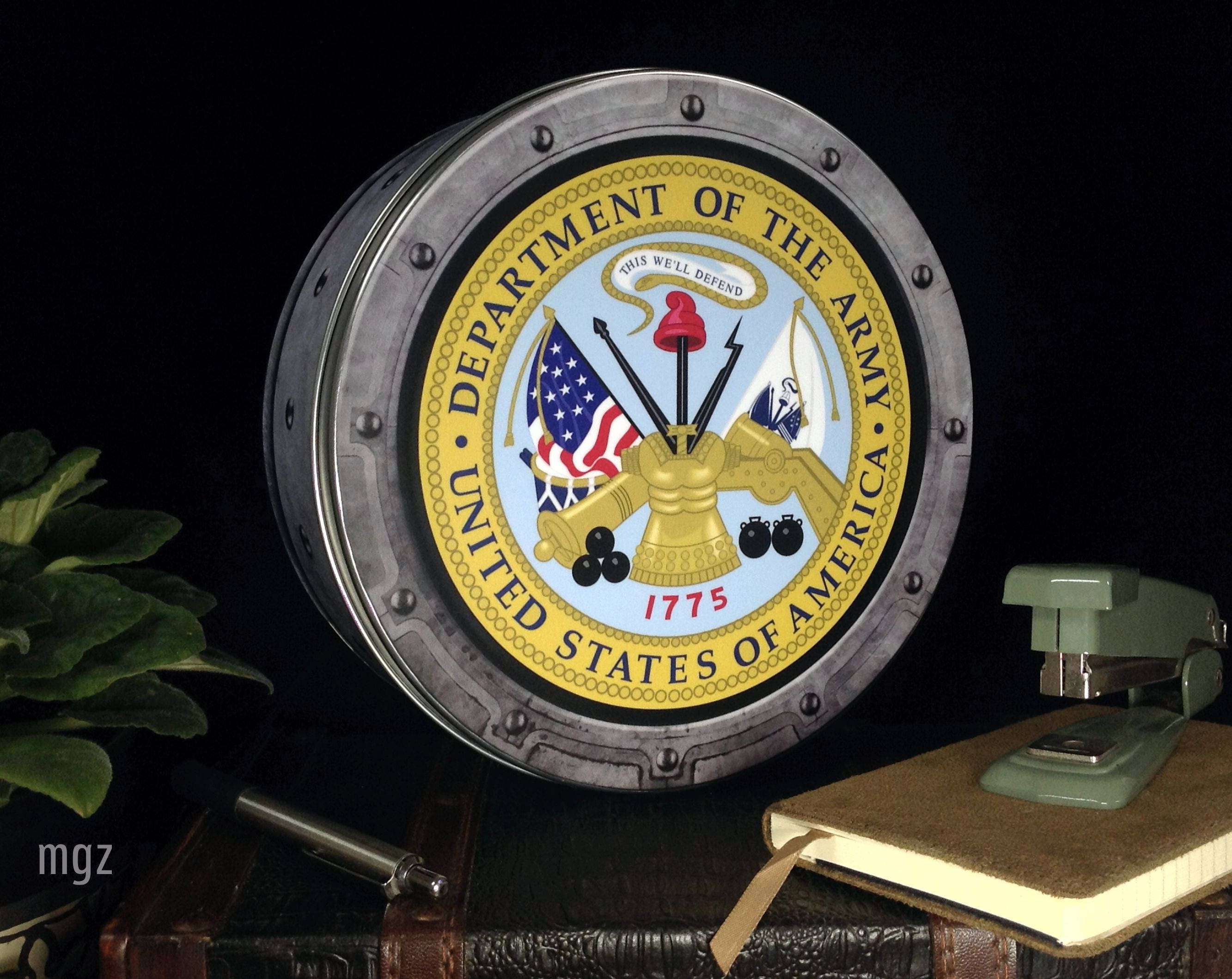US Army Light Box Circle | Military Gift | Unique Soldier Holiday Gift ...