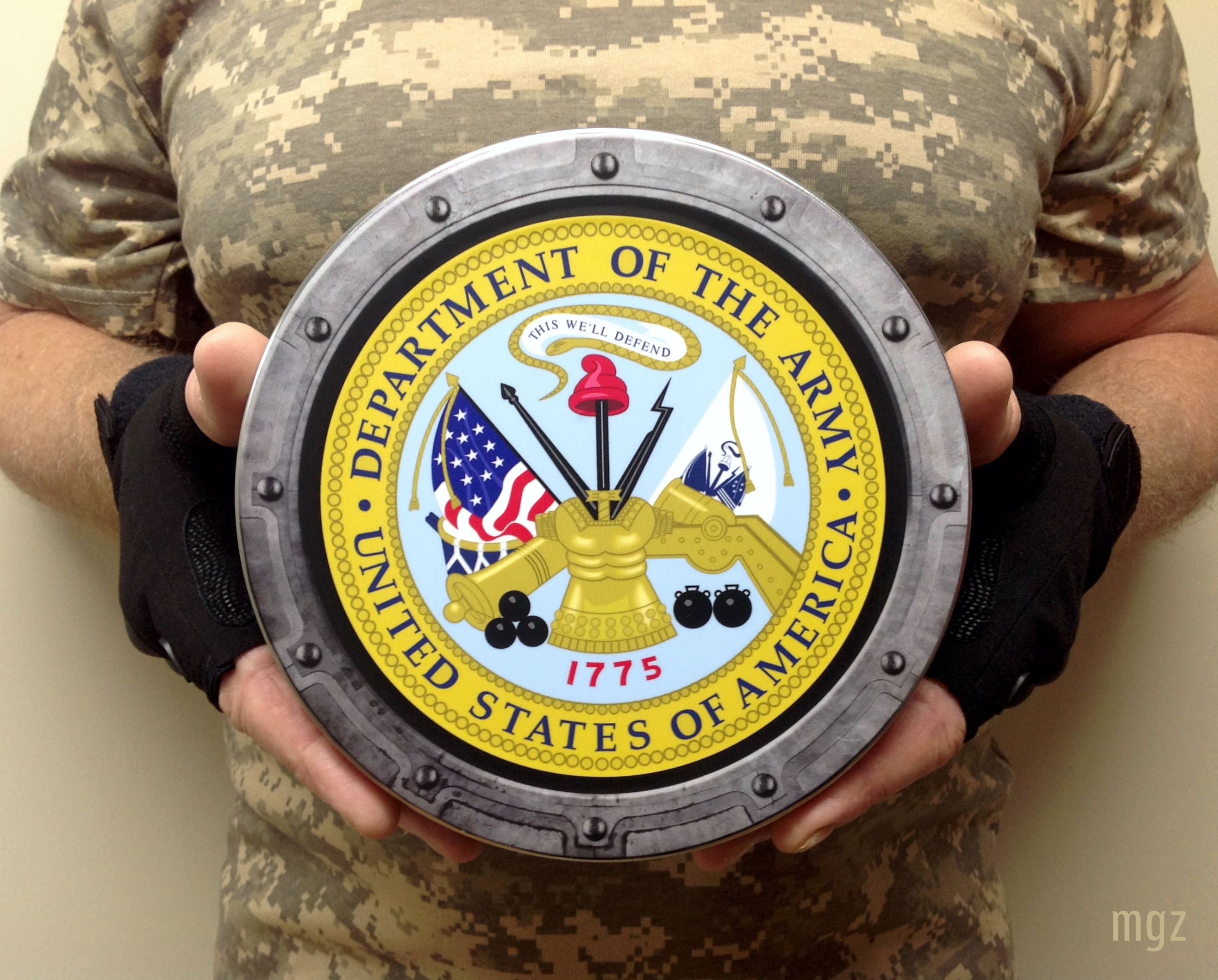 US Army Light Box Circle | Military Gift | Unique Soldier Holiday Gift ...
