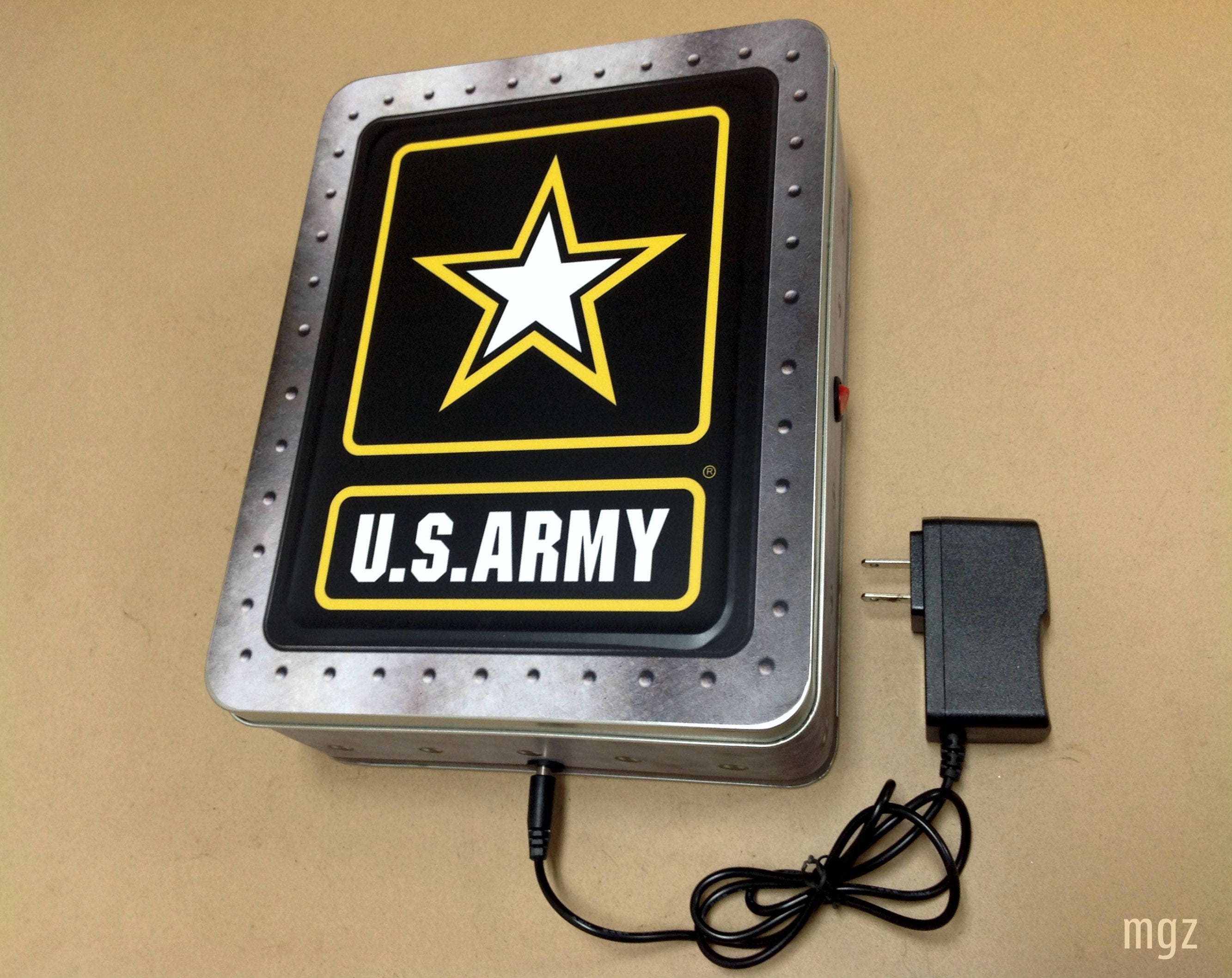 US Army Light Box Rectangle | Gift for Military Soldier | Patriotic ...