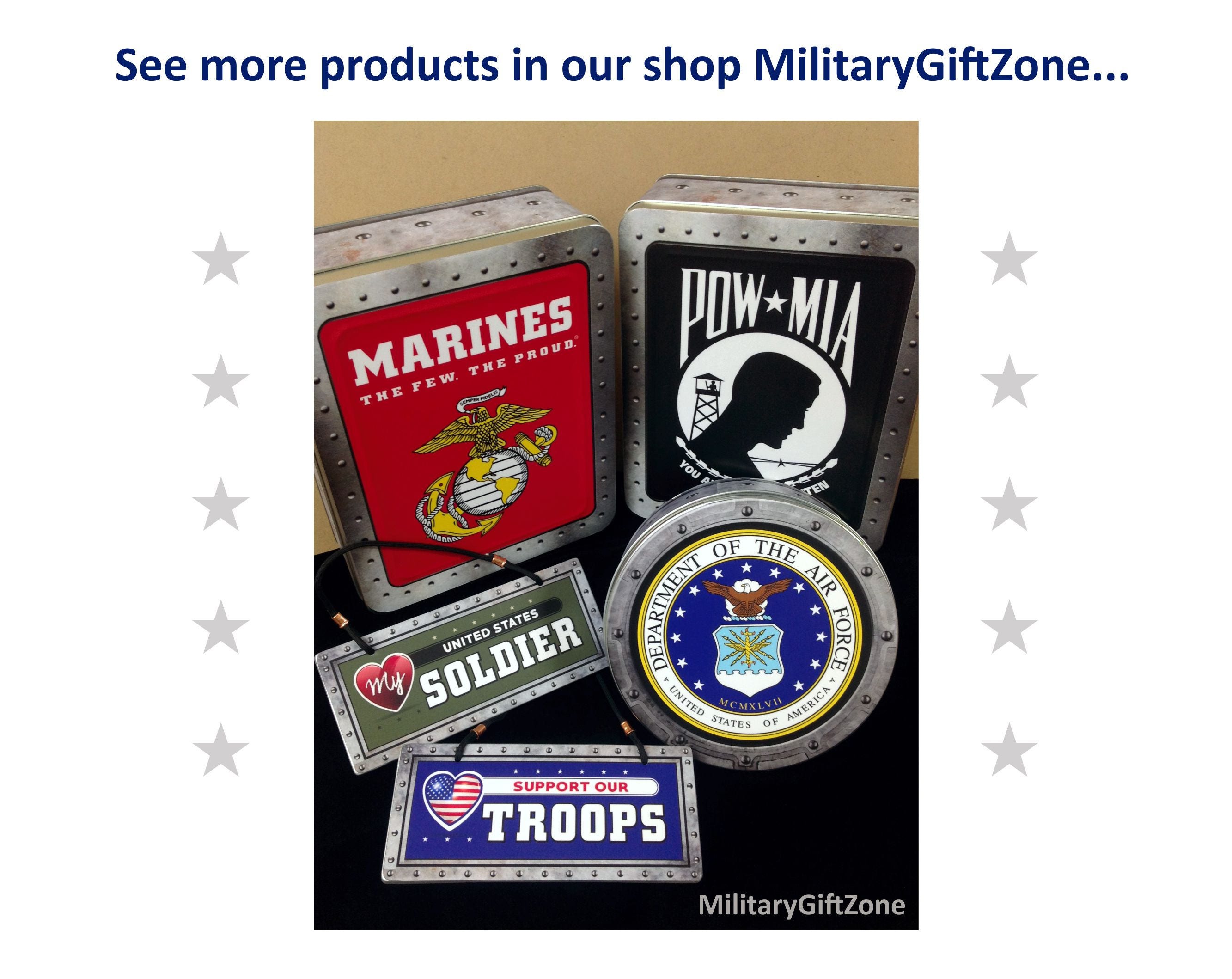 US Army Light Box Rectangle Gift for Military Soldier Patriotic Home ...