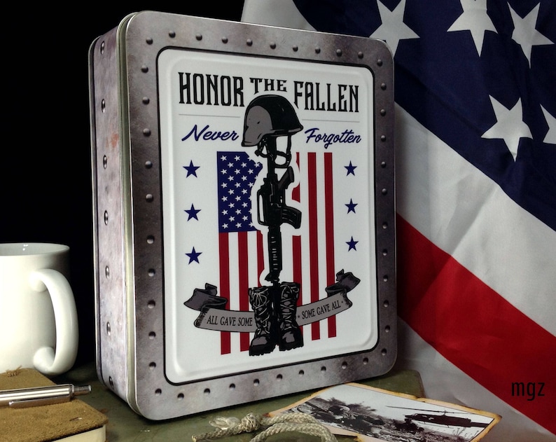Honor the Fallen Light Box Rectangle | Gift for Military | Best ...