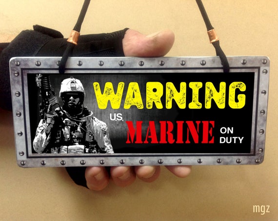 Marine Corps Warning Signs