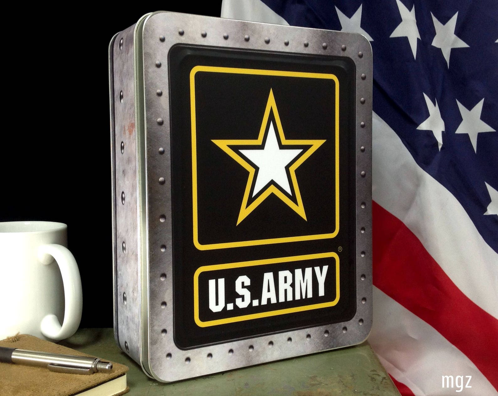 US Army Light Box Rectangle | Gift for Military Soldier | Patriotic ...