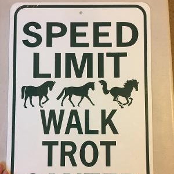 Funny Horse Sign - Etsy