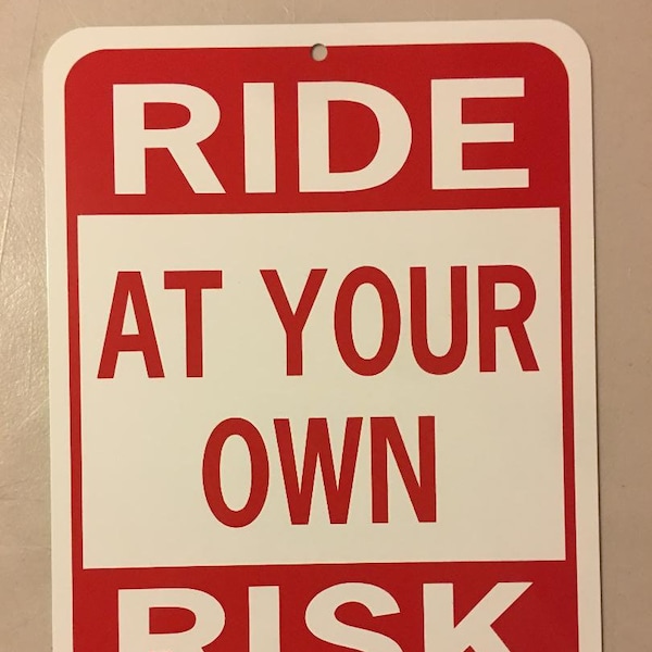 Your Own Risk - Etsy