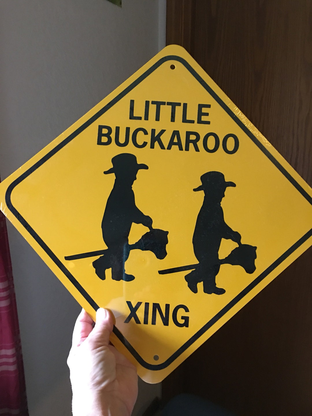 Little Buckaroo Xing Funny Sign Aluminum - Etsy